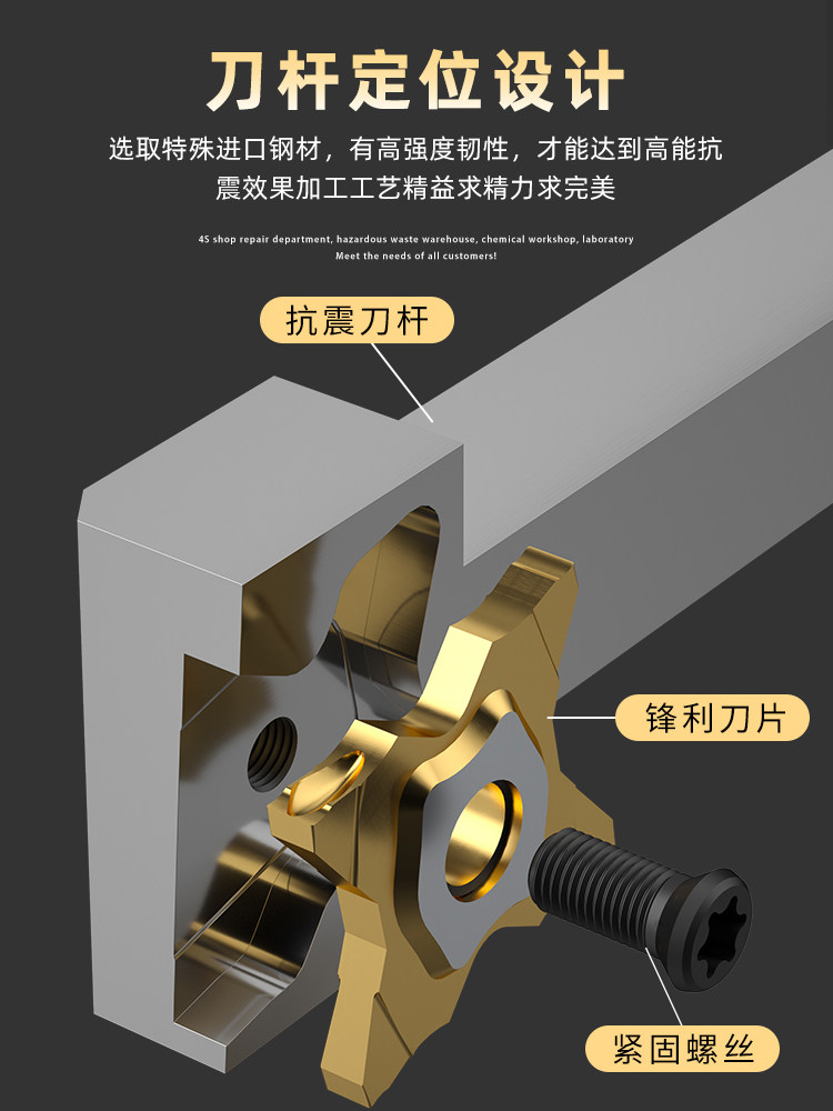 Three Twit CNC Cutting Blade - Tqhr12-27/16-27/20-27