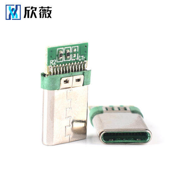 USB 3.1 Type-C Male Socket With High-Speed Transmission | Xinwei Socket ...