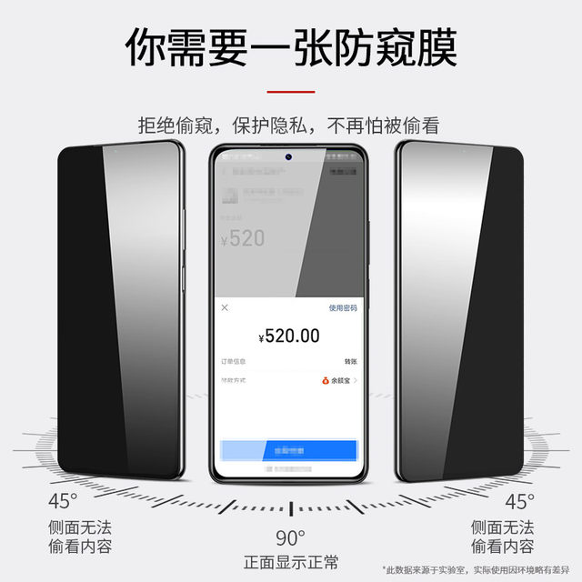 Suitable for redmi note11T tempered film Xiaomi 11tPro privacy film ...