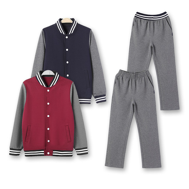 Children's school uniform sports set Elementary school student garden ...