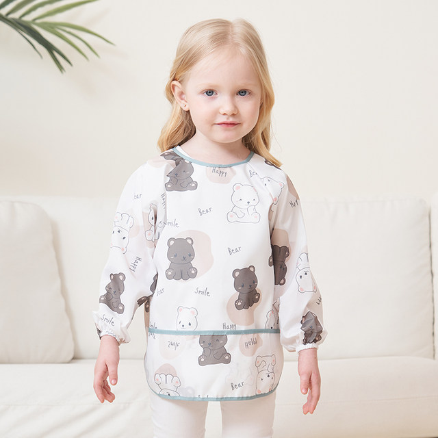 Children's new summer smock, outer wear, waterproof and anti-dirty ...