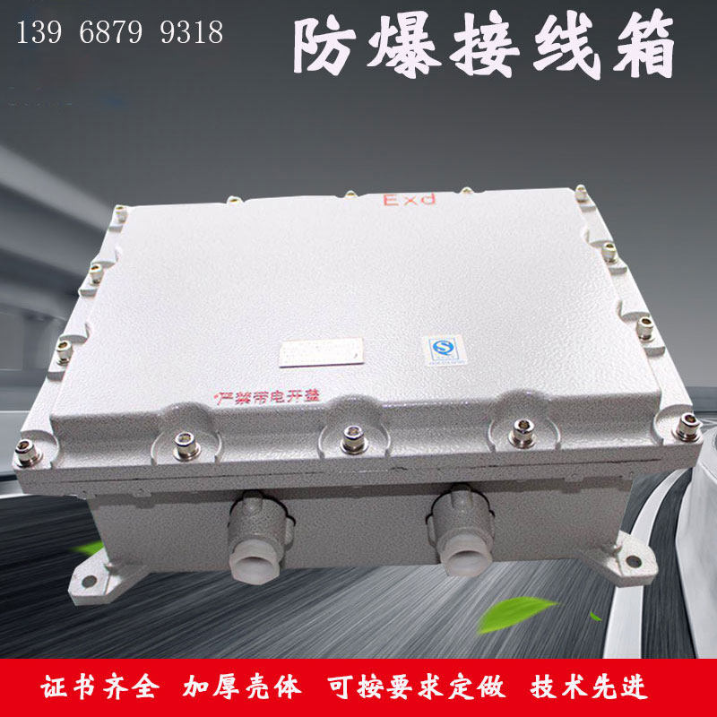 กล่องต่อสายไฟกันระเบิด Zhuohang - อลูมิเนียมหล่อ/เหล็ก - 135x135/300x200