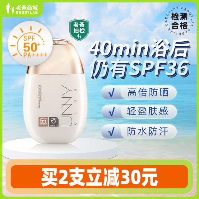 Dad’s review UNNY light sunscreen lotion for face and body UV ...