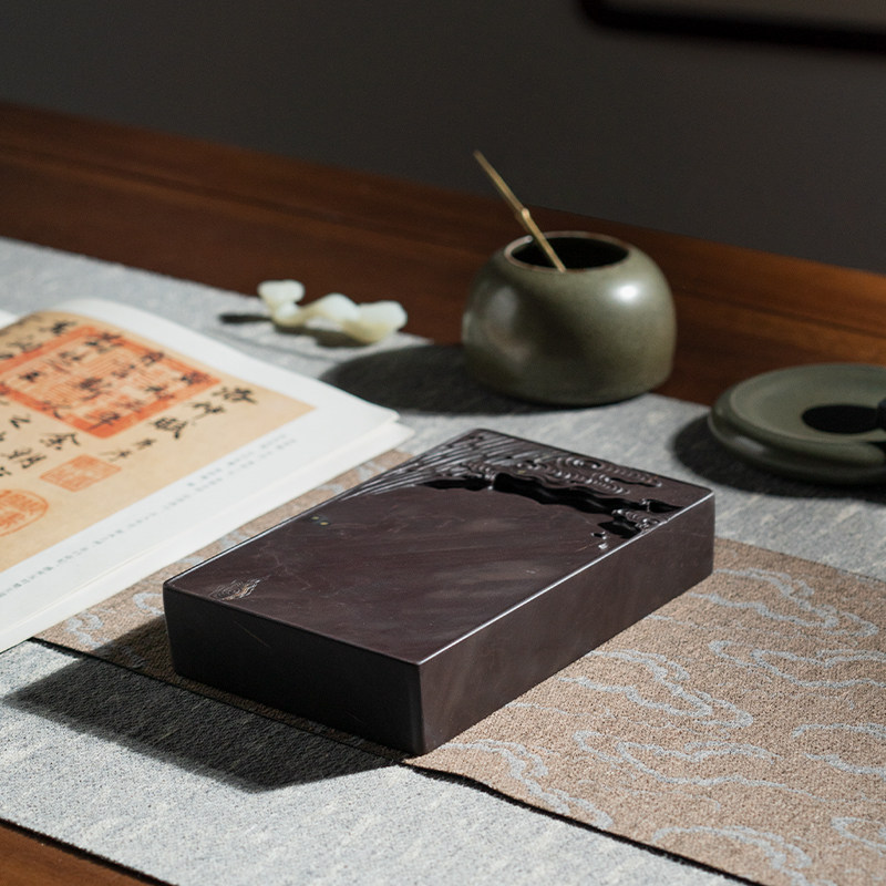 Zhang xiaofeng inkstone zhaoqing duan inkstone - תרגול קליגרפיה
