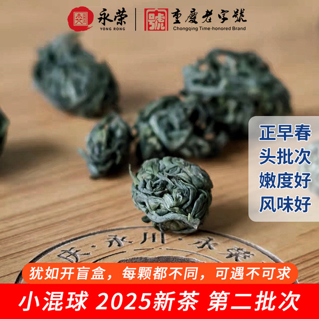 2025 New Tea Yongchuan Xiuya Mingqian Tea Chongqing Specialty Yongrong ...
