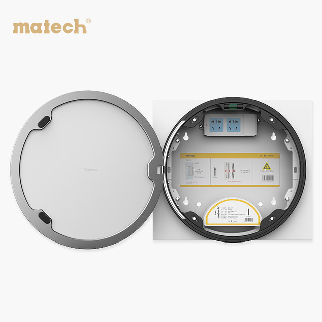 matech/Madec round weak current box concealed installation