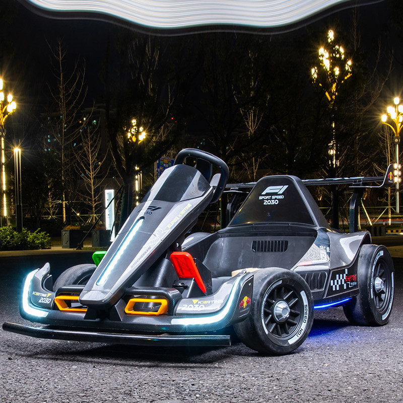 Children's Electric Go-Kart Drift Car Toy - Remote Control, Four-Wheel ...