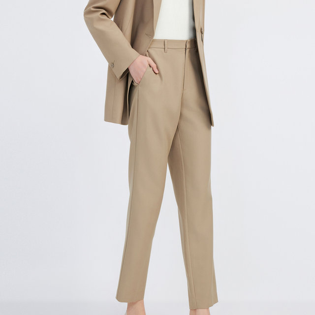 LILY2024 Spring New Women's Urban Commuting Business Drape Slim Nine ...