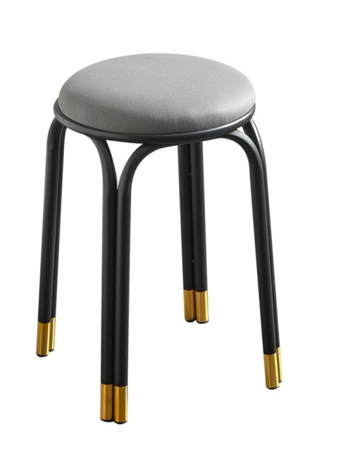 Stools for household stackable benches Internet celebrity light luxury ...