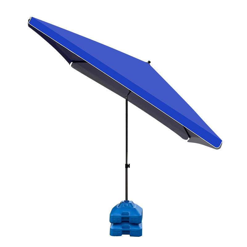 Remote Honey Large Parasol - Outdoor Square Folding Umbrella