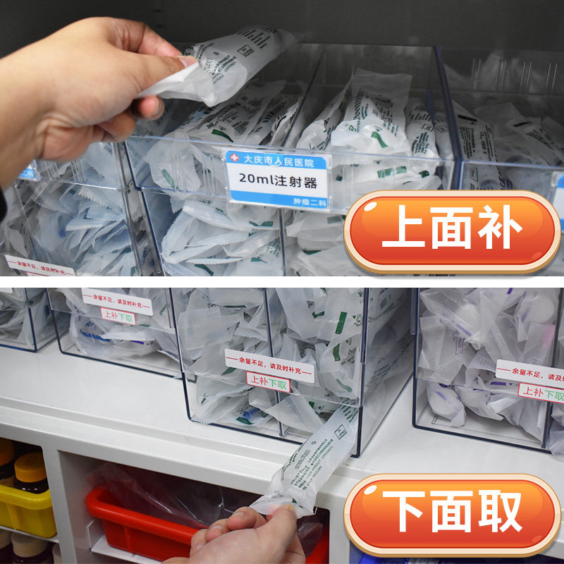 Medical Syringe Storage Box - Insulin & Needle Organizer - 6S Management