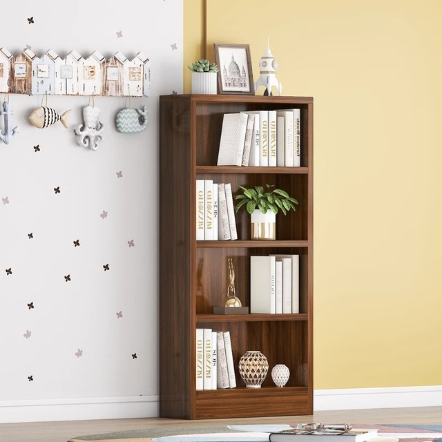 Aisennai solid wood bookshelves floor-standing children's simple ...