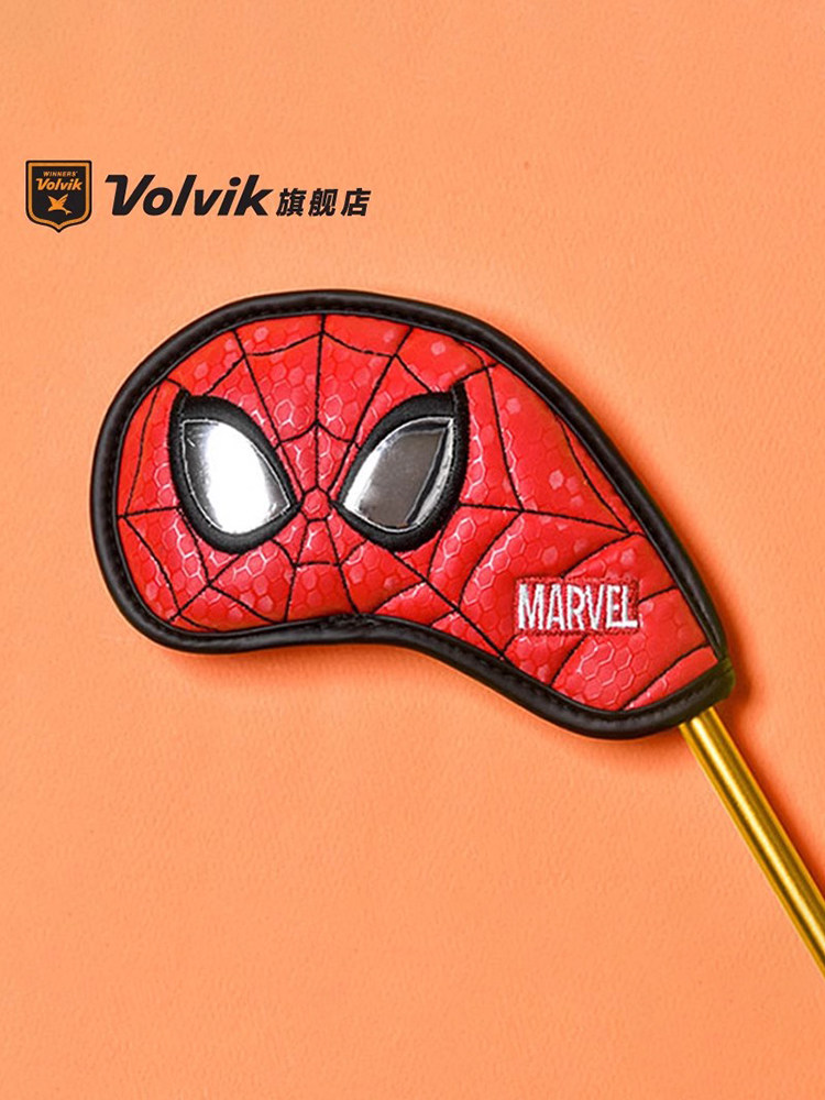 Volvik Marvel Golf Iron Head Covers - Captain America & Black Panther