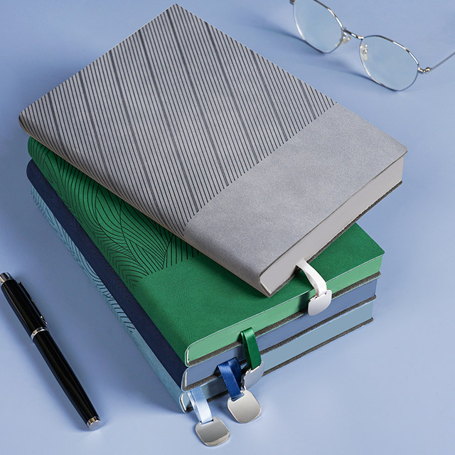 Notebook gift box soft leather retro sheepskin diary exquisite high-end ...