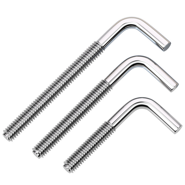 304 stainless steel 7-character screw seven-character hook L shaped ...