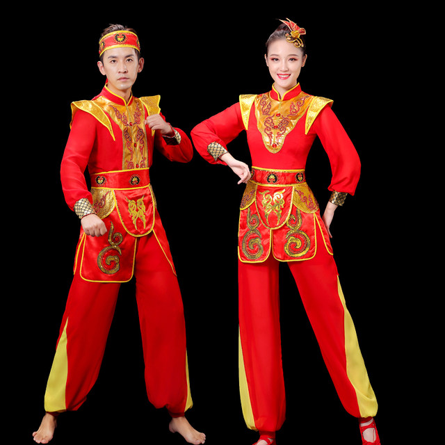 Drum costume performance costume for women new Chinese style spring and ...