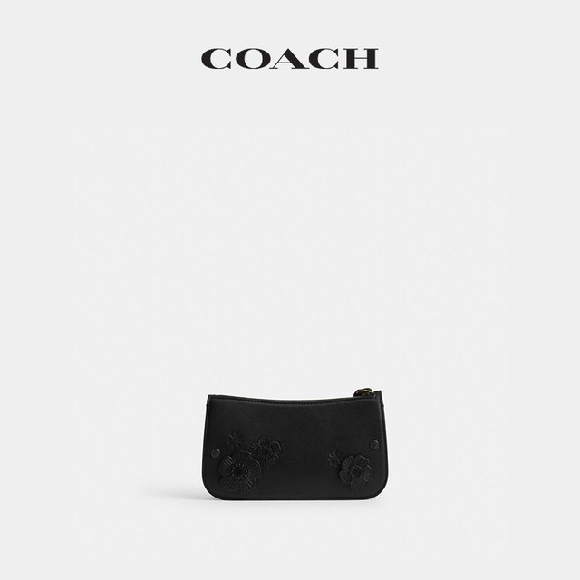 COACH/Coach Women's Tea Rose Pattern PENN Shoulder Bag