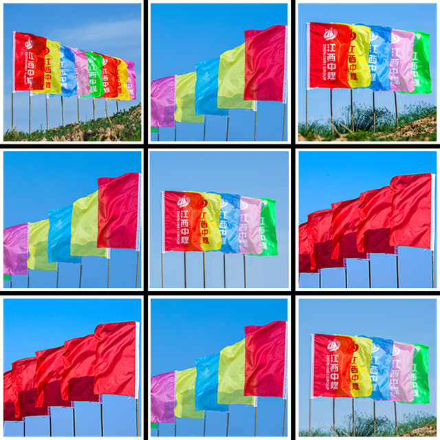 Caiqi decorative outdoor multicolored flag outdoor display flag ...