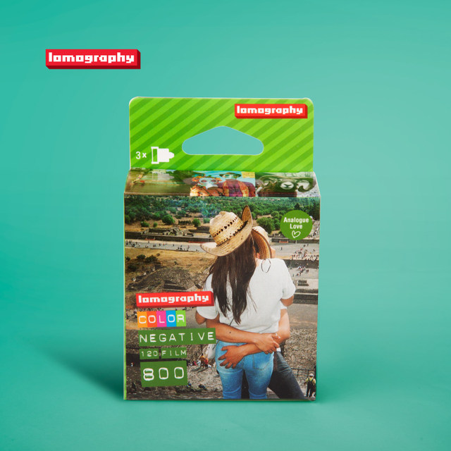 Lomography Le Demon Iso100/400/800 Color negative film 120