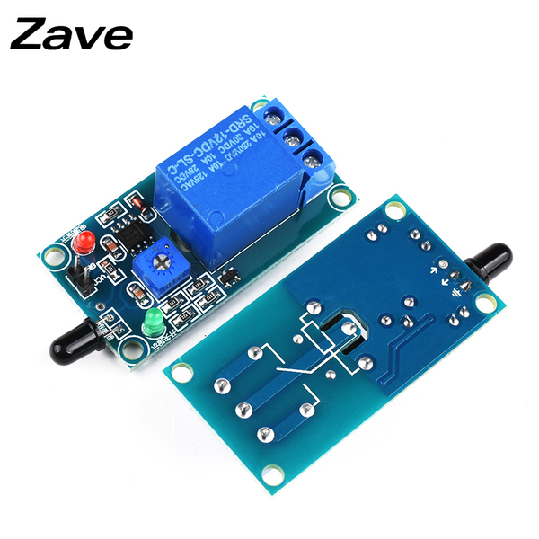F5 Flame Sensor Module 5/12V Fire Source Detection Module Infrared ...