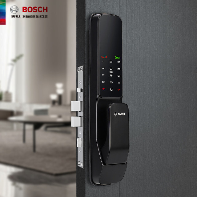 Bosch fully automatic fingerprint password lock home door lock smart ...