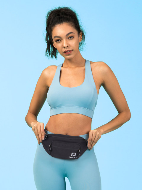 Running waist bag sports outdoor multifunctional women's cycling ...
