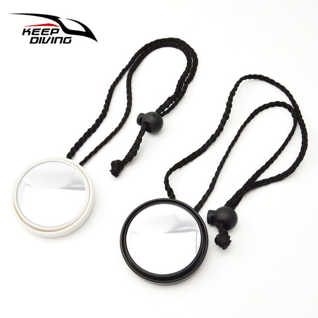Water and lung technology diving angle, diving mirror with rope convex ...