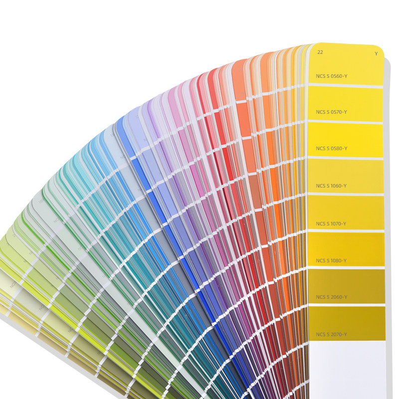 2024 nová verze 2050 barevná švédská barevná karta ncs - verze indexu ...