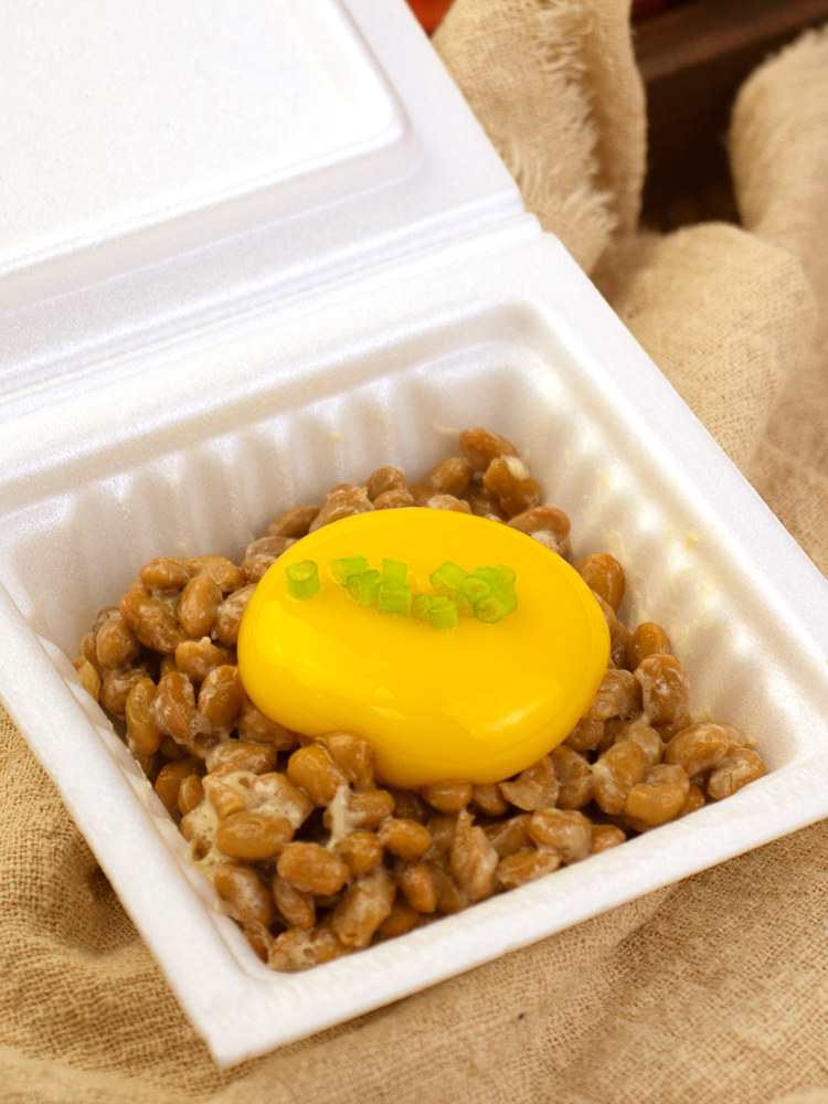Chujin Natto - Japanese Fermented Soybeans - 4 Pack