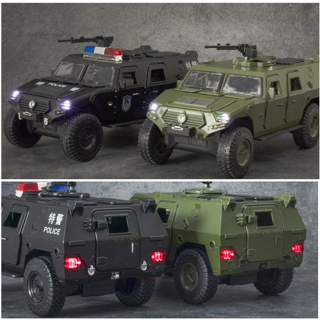 1:28 simulated Dongfeng Warrior armored vehicle alloy model boy ...