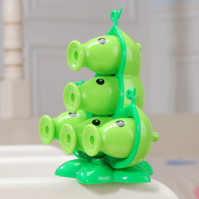 Plants vs. Zombies Toys Single Pea Pod Shooter Dr. Zombie King Plants ...