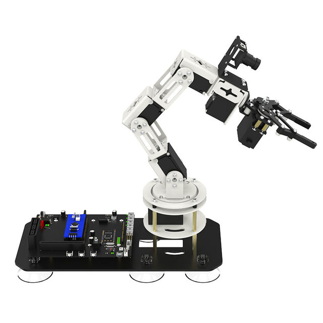 Yabo intelligent robotic arm AI visual recognition ROS robot jetsonnano Raspberry Pi moveit