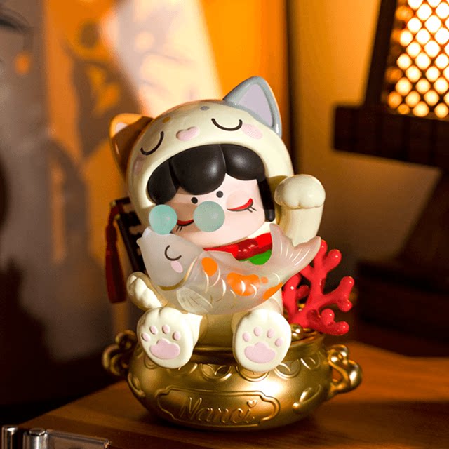 rolife Ruolai Nanci Lucky Cat Limited Figure New National Style ...
