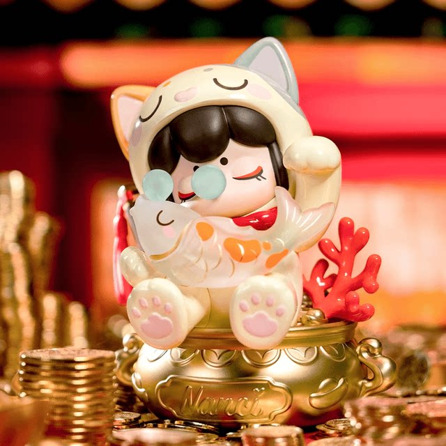 rolife Ruolai Nanci Lucky Cat Limited Figure New National Style ...