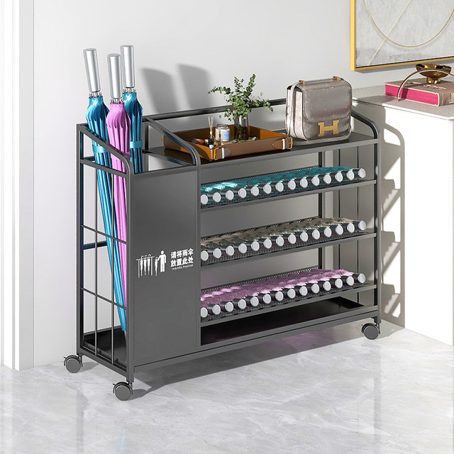 Umbrella stand hotel lobby commercial large-capacity umbrella storage ...
