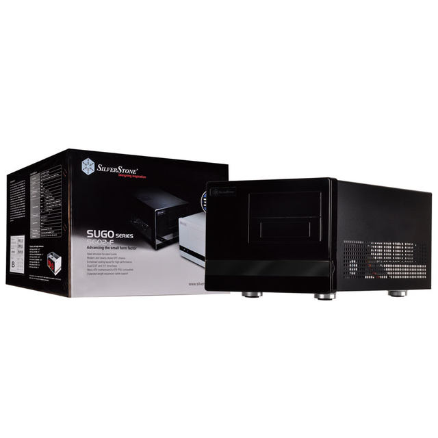 SilverStone SG02-F Jumbo 2M-ATX chassis/supports long graphics card/ATX power supply