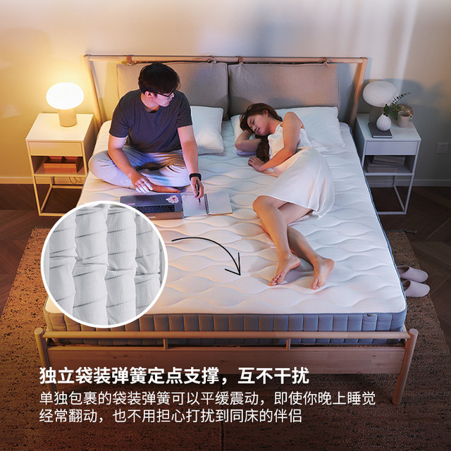 IKEA IKEA Vostung double-layer pocket spring mattress with 7 major ...