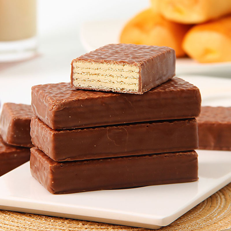 Russian Big Cow Wafer Biscuits - Imported Chocolate Sandwich Cookies - 500g