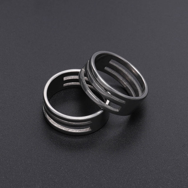 Stainless steel opening ring ring ring opening ring hanging ring DIY jewelry handmade auxiliary ...