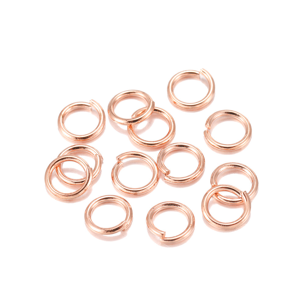 Open ring connection single ring buckle metal ring handmade diy jewelry ...