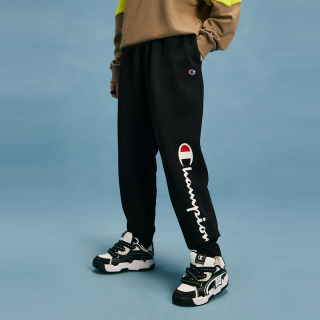 Champion champion sweatpants women's 24 winter new style plus velvet ...