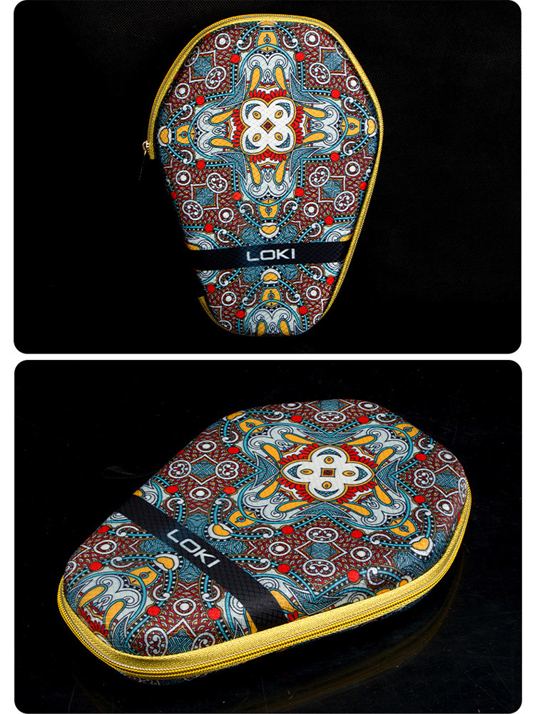 Loki Thor Table Tennis Racket Set - Gourd-Shaped Hard Case
