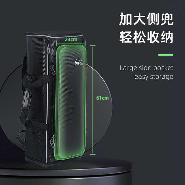 Fishing Haha Thickened Hard Shell PC Fishing Chair Bag Multi-function ...