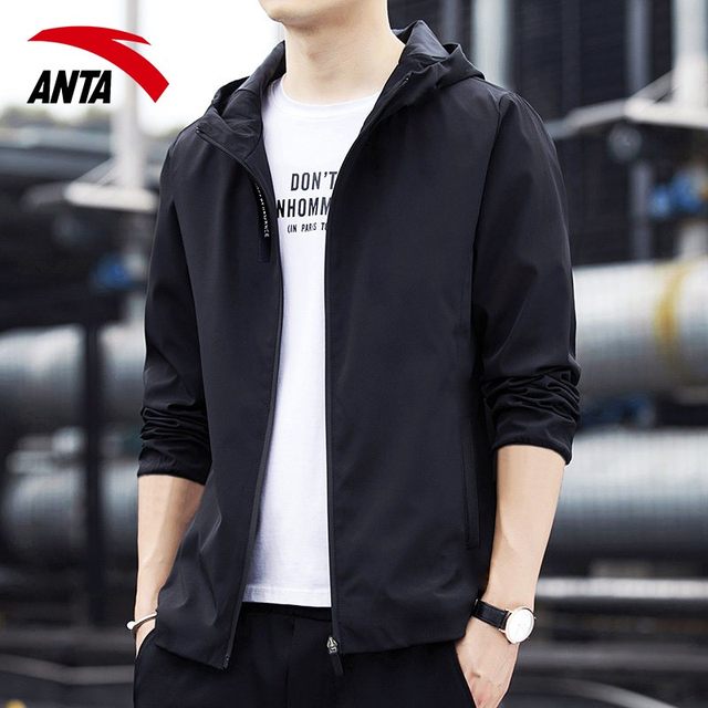 ANTA Jacket Men's Official Flagship Autumn Casual Sports Top Men's ...