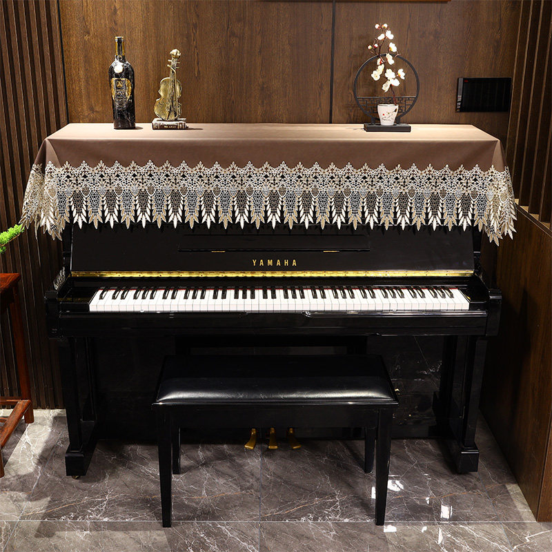 Lanqier Piano Cover - Half Cover Dust Cover - New Chinese Style