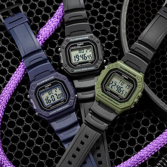 Casio Casio watch men's retro small square sports youth student model ...