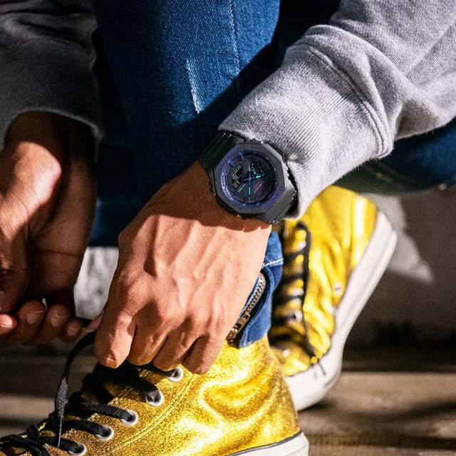 Casio watch men's gshock official authentic classic octagonal series ...