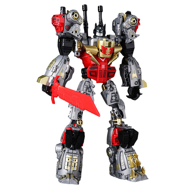 Transformed dinosaur fusion robot King Kong mecha toy alloy version ...