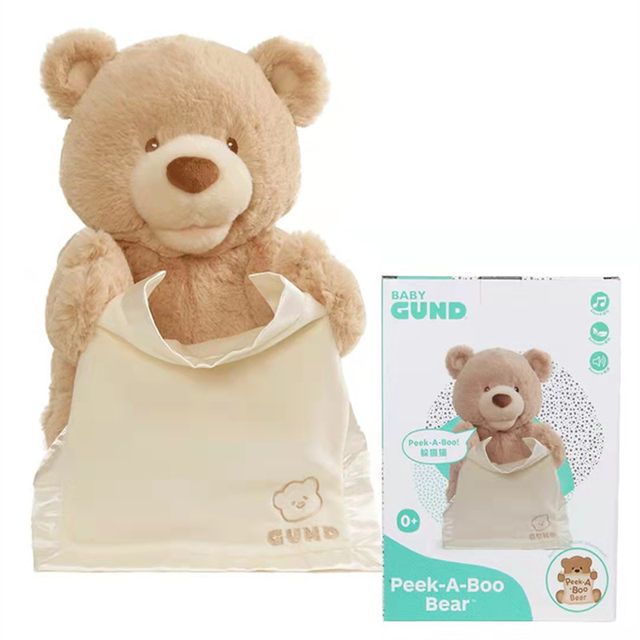 Babygund Furby Bear Peekaboo Storytelling Plush Doll Bear Doll Newborn ...