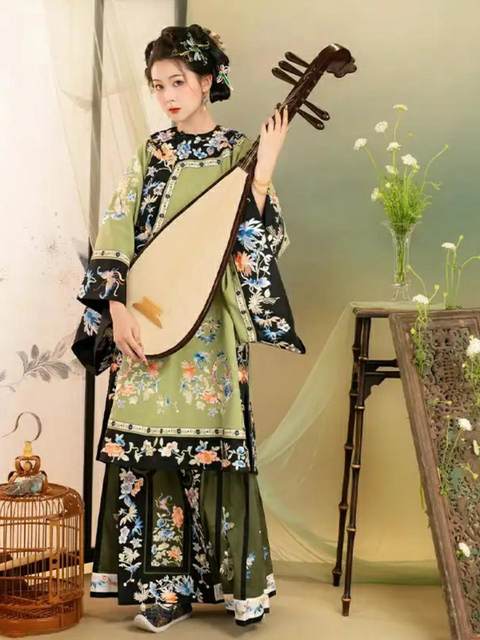 Tang Ji Original Style Clothes for Qing and Han Women Restored Dual ...
